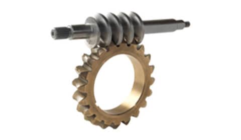 Worm and wheel gears - MTI